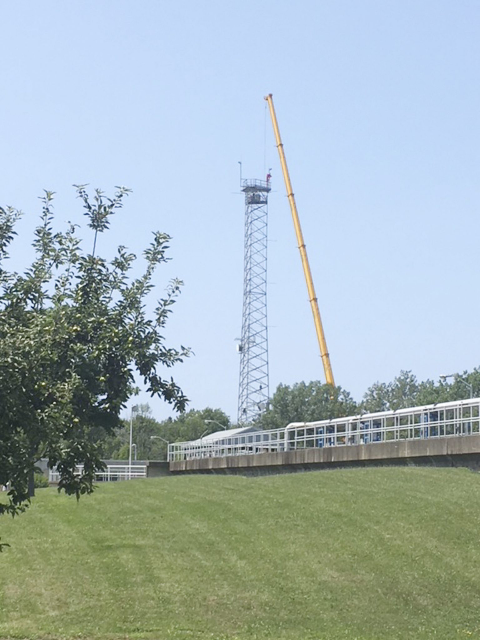 New surveillance radar tower is up and running | News, Sports, Jobs ...